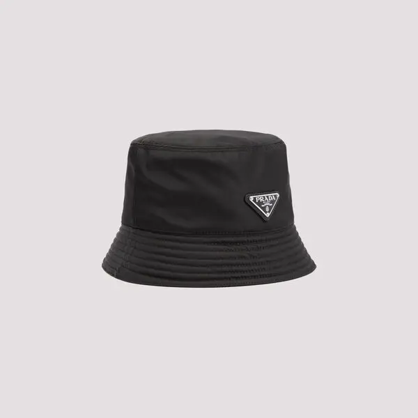 Prada Nylon Bucket Hat - Black