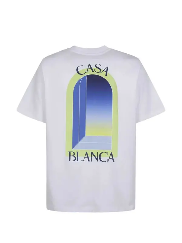 Casablanca Cotton T-shirt With Logo
