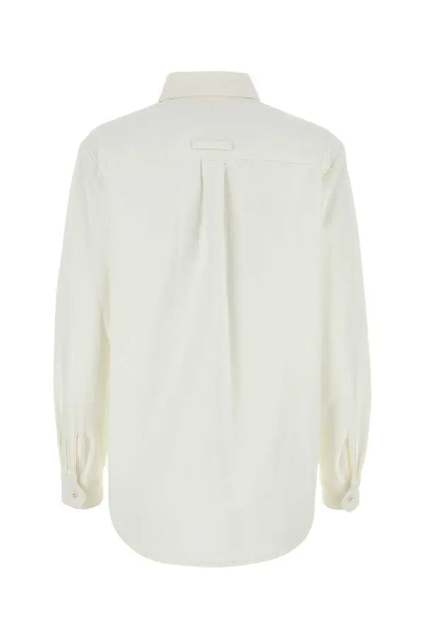 A.p.c. White Denim Shirt