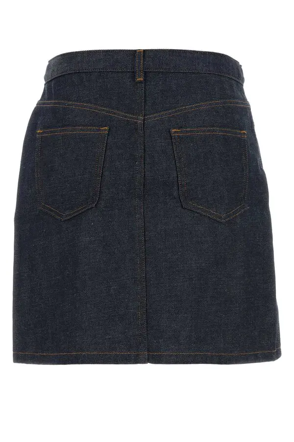 A.p.c. Denim Mini Skirt