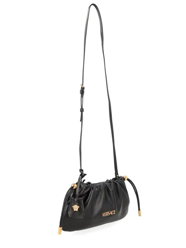 Versace Mini Tag Bag - Black