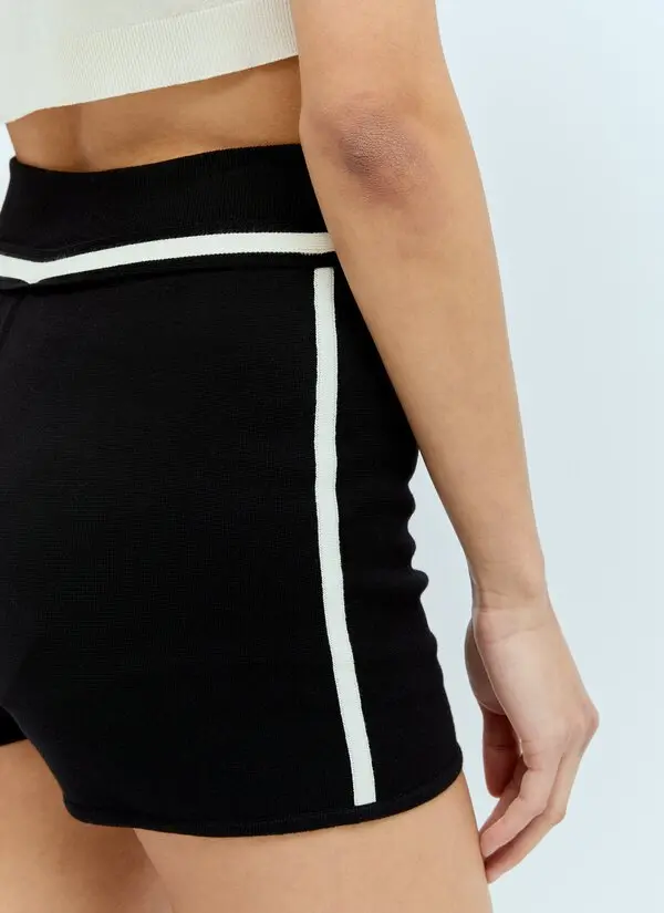 Max Mara Belted Knit Shorts
