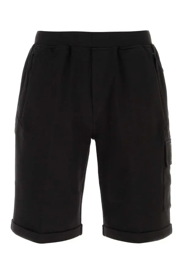 C.P. COMPANY Stretch Cotton Bermuda Shorts