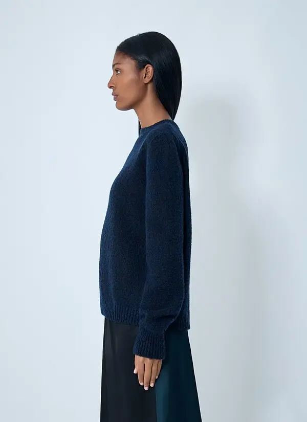 MAISON MARGIELA Wool-blend Crewneck Sweater - Brown