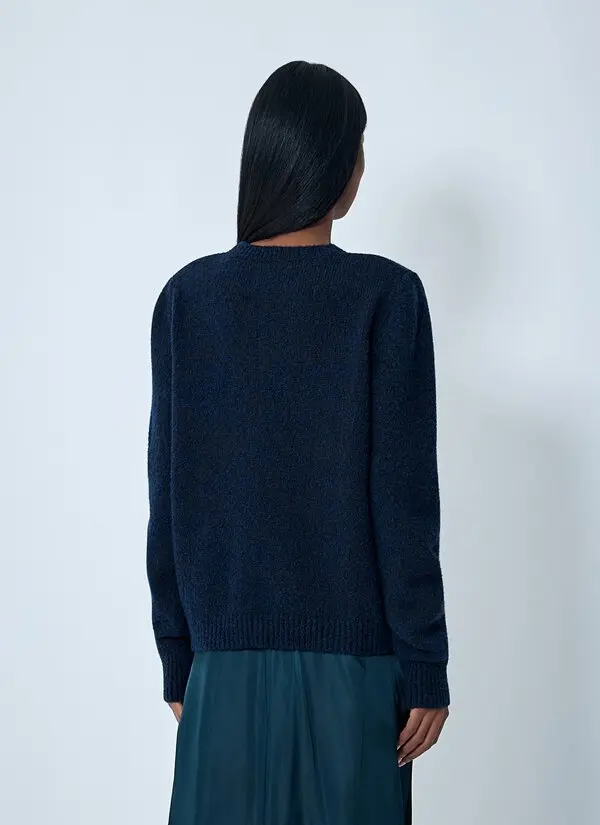 MAISON MARGIELA Wool-blend Crewneck Sweater - Brown