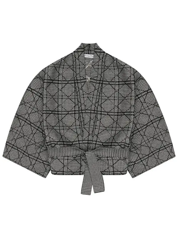 Dior Giacca Cannage Jacket - Gray