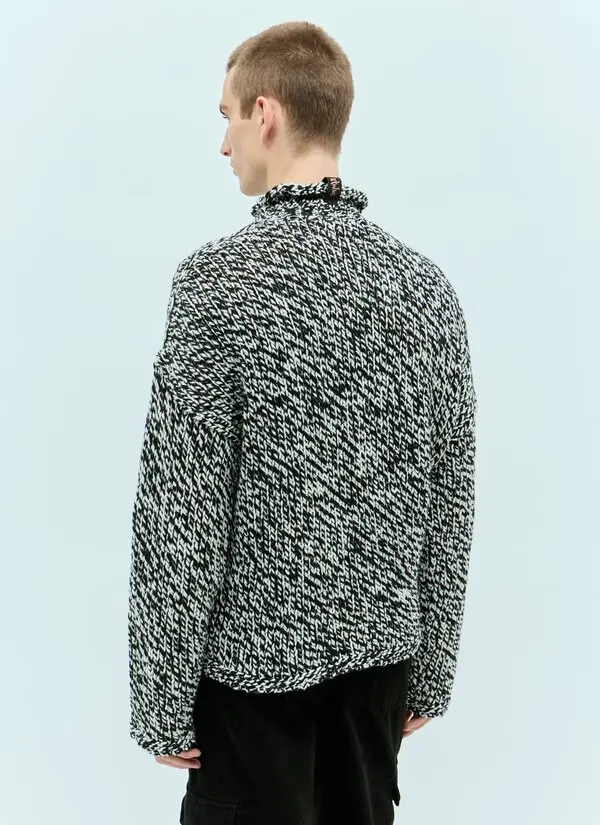Acne Studios High-neck Chunky Wool-blend Sweater