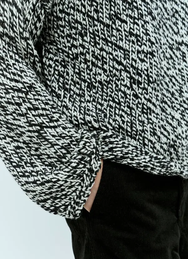Acne Studios High-neck Chunky Wool-blend Sweater