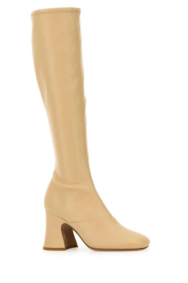 Chloé Janis High Heel Boots - Yellow