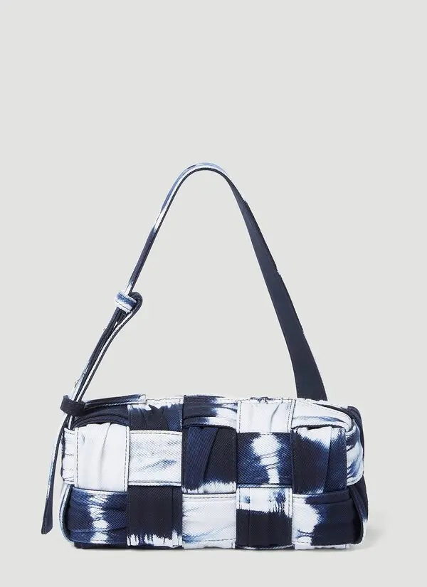 Bottega Veneta Cassette Shoulder Bag - Blue