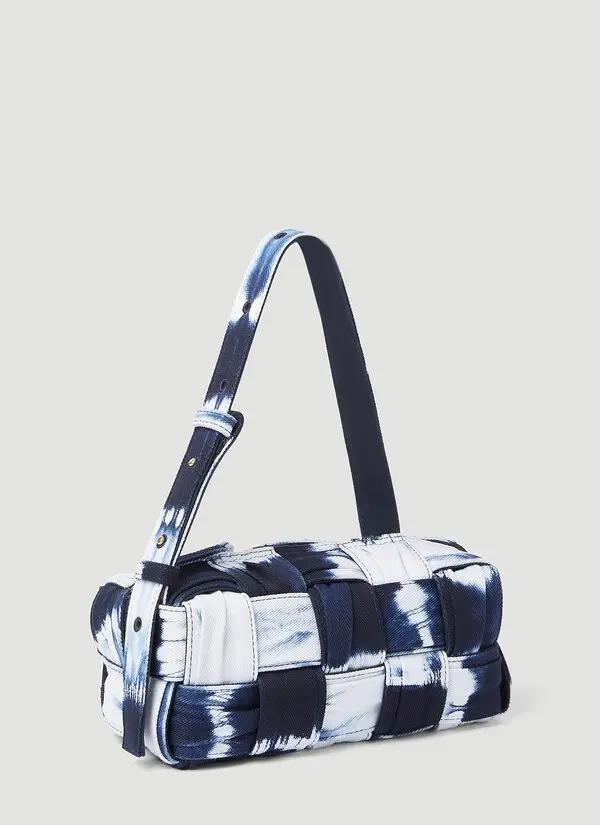 Bottega Veneta Cassette Shoulder Bag - Blue