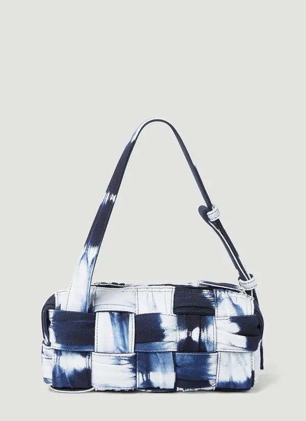 Bottega Veneta Cassette Shoulder Bag - Blue