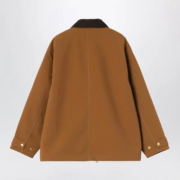 Carhartt Work In Progress Clark Jacket With Velvet Collar - Brown