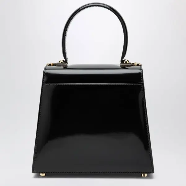 FERRAGAMO Small Leather Top-handle Bag With Gancini Closure