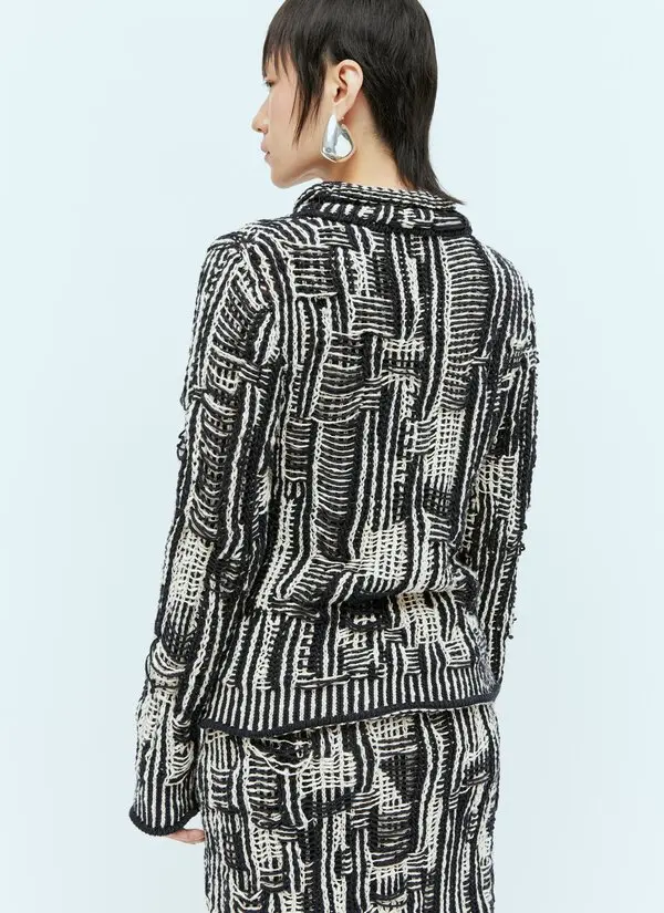 Bottega Veneta Intrecciato Cotton Knit Sweater