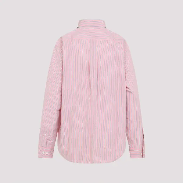 Miu Miu Striped Cotton Button-down Shirt