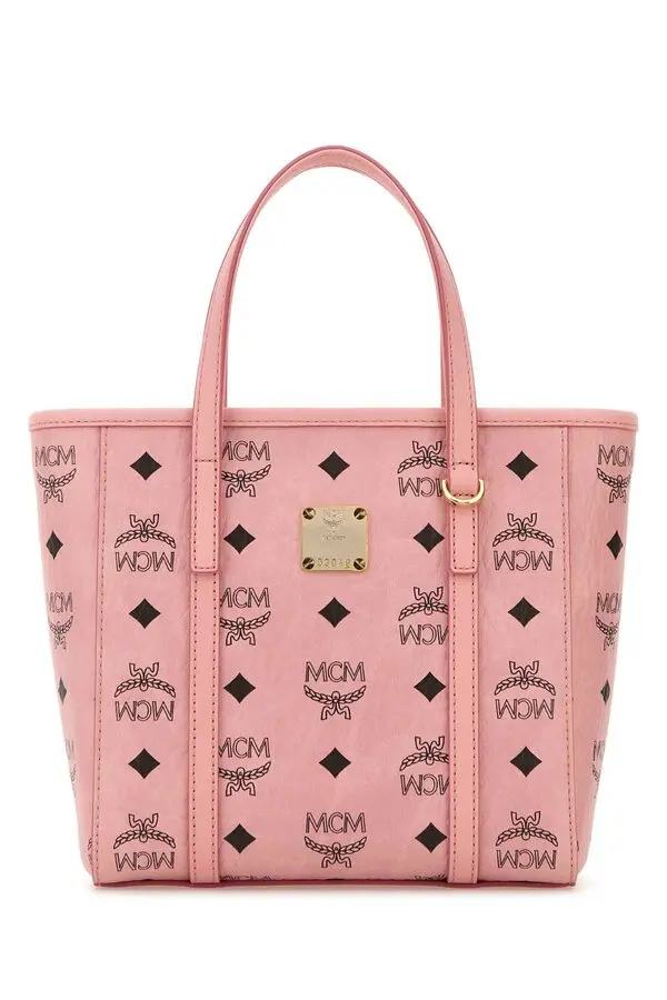 Mcm Printed Canvas Mini Tony Handbag - Multicolor