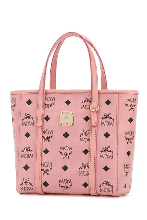 Mcm Printed Canvas Mini Tony Handbag - Multicolor
