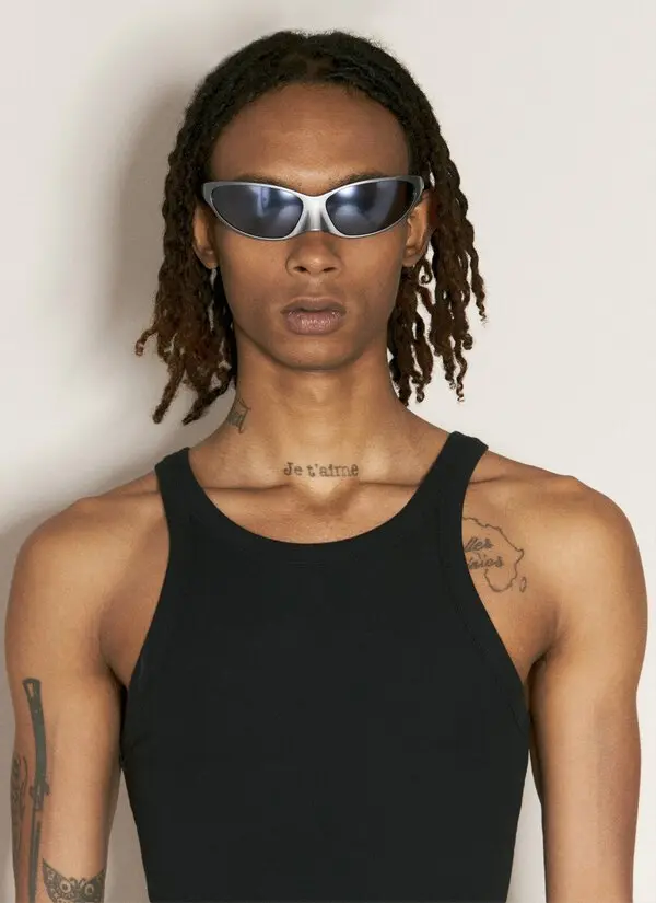 Balenciaga 4g Cat Eye Sunglasses - Gray