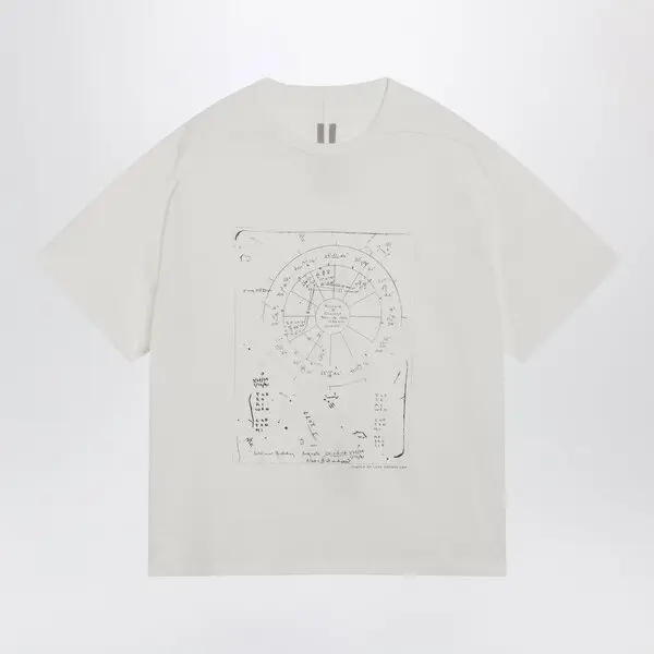 Rick Owens Brad Black/milk T-shirt
