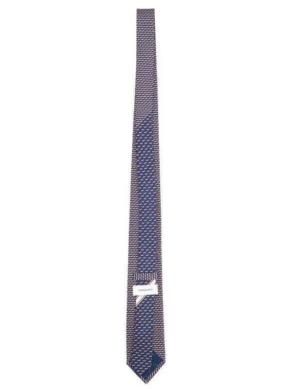 FERRAGAMO Silk Neck Tie - Multicolor