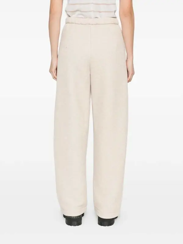 Max Mara Embossed Cotton Blend Trousers - Multicolor