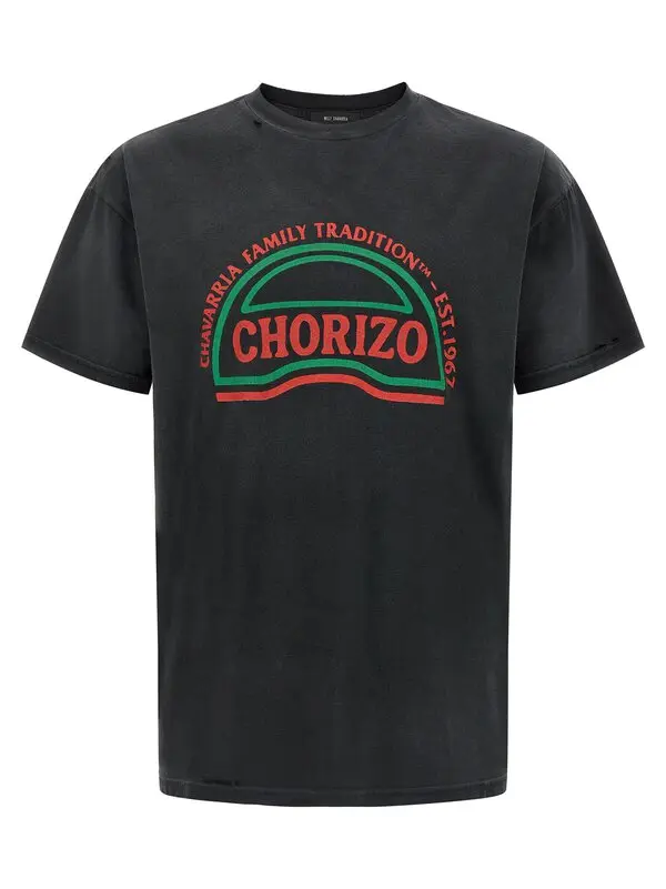 WILLY CHAVARRIA Chorizo Easy Tee' T-shirt - Black
