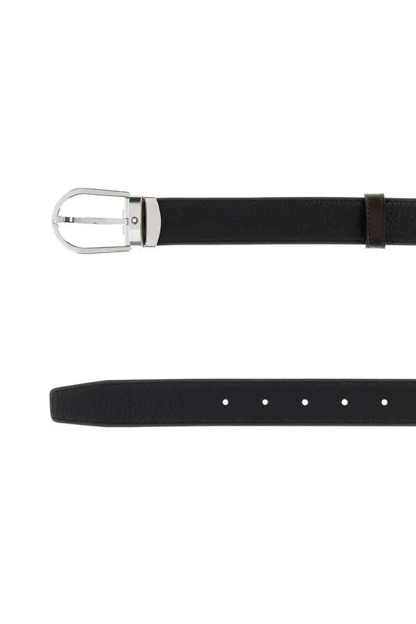 Montblanc Leather Reversible Belt
