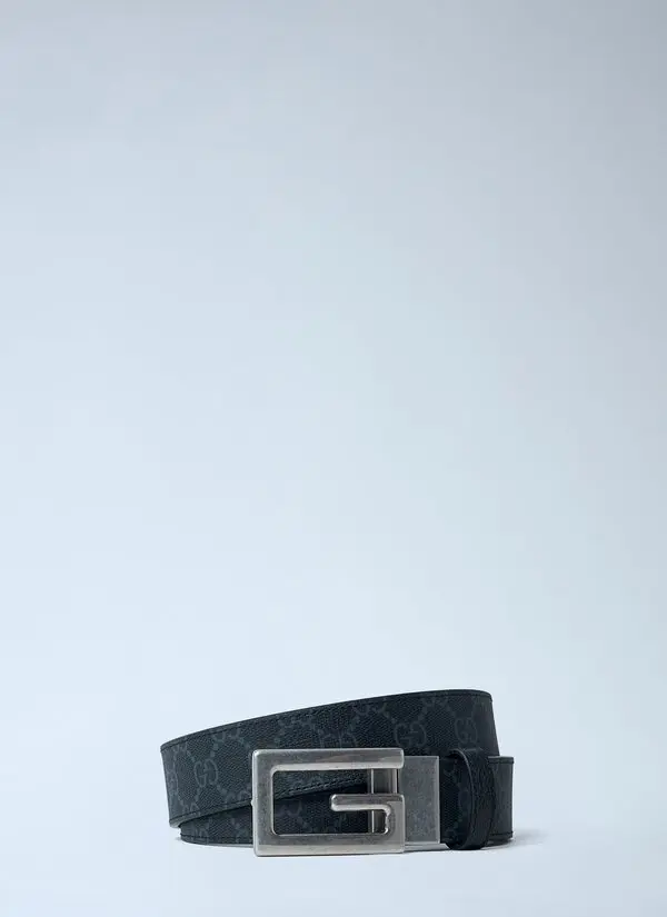 Gucci Interlocking G Leather Belt