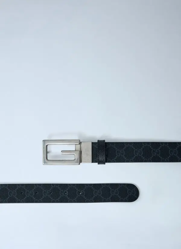 Gucci Interlocking G Leather Belt