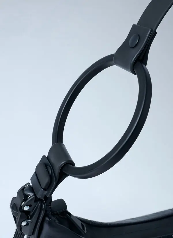 INNERRAUM Object Hm0 Micro Half Moon Shoulder Bag