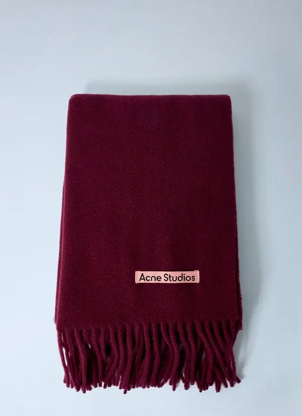 Acne Studios Fringe Wool Scarf - Multicolor
