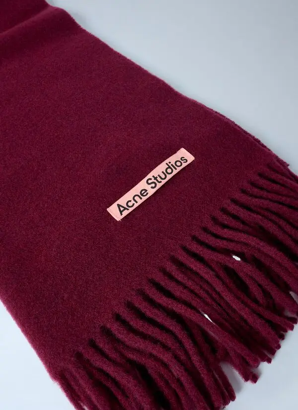 Acne Studios Fringe Wool Scarf - Multicolor