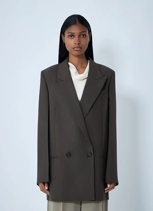 TOTEME Shield Blazer - Brown