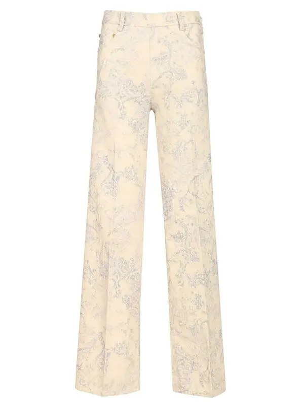 FORTE_FORTE Forget-me-not Five-pocket Trousers