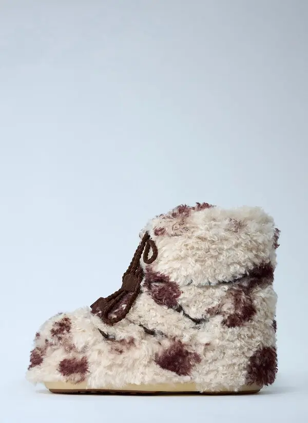 Moon Boot Icon Low Curly Boots