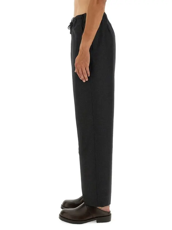 Dries Van Noten Wool Trousers - Gray