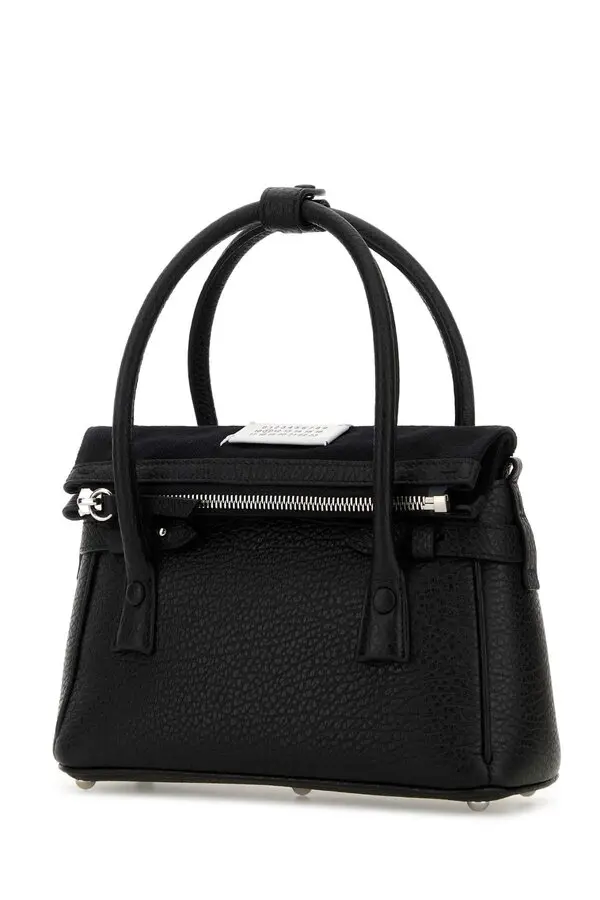 MAISON MARGIELA Leather Handbag - Black
