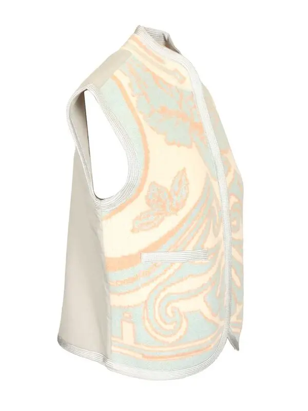 FORTE_FORTE Peony My Love Vest - Blue