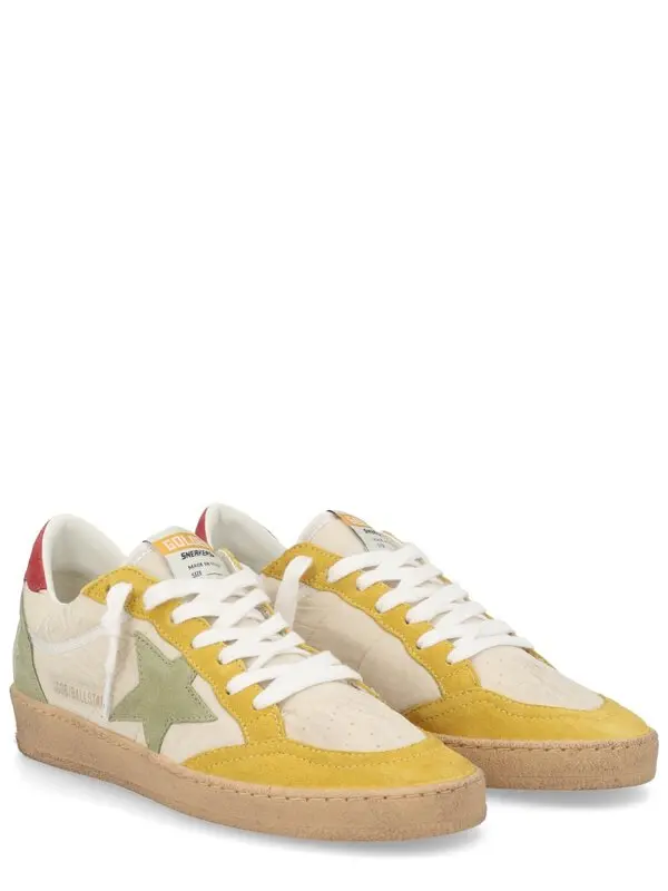 GOLDEN GOOSE Ballstar Sneakers With Logo - Multicolor