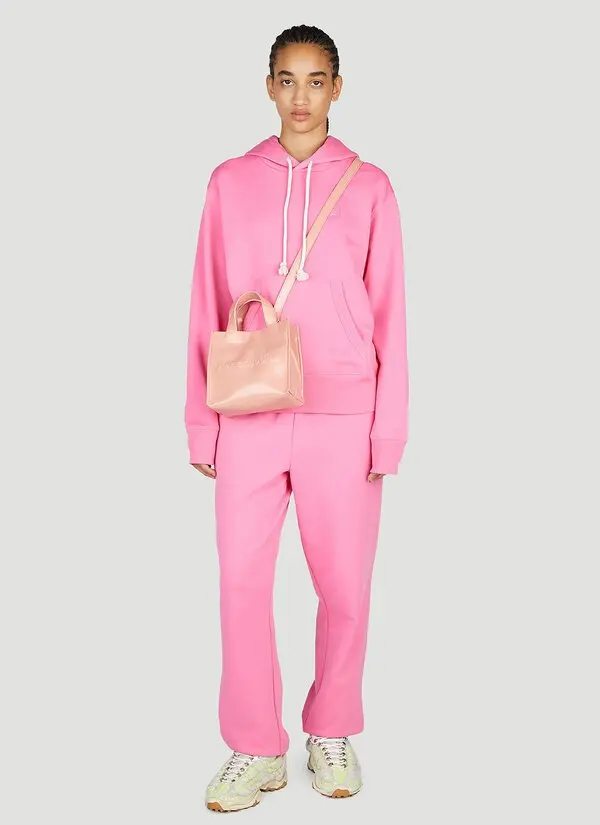 Acne Studios Face Patch Tracksuit Sweatpants - Pink
