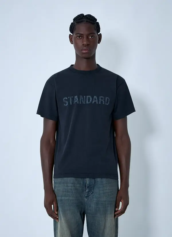 Balenciaga Text Motif T-shirt