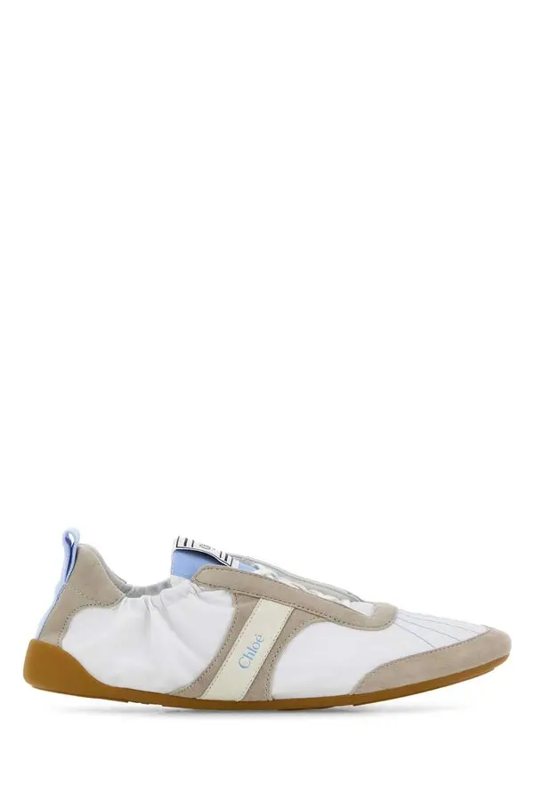Chloé Fabric And Suede Sneakers