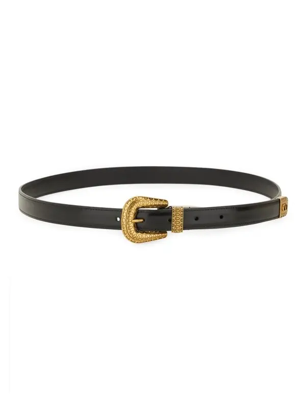 Valentino Garavani Vlogo Signature Belt - Black