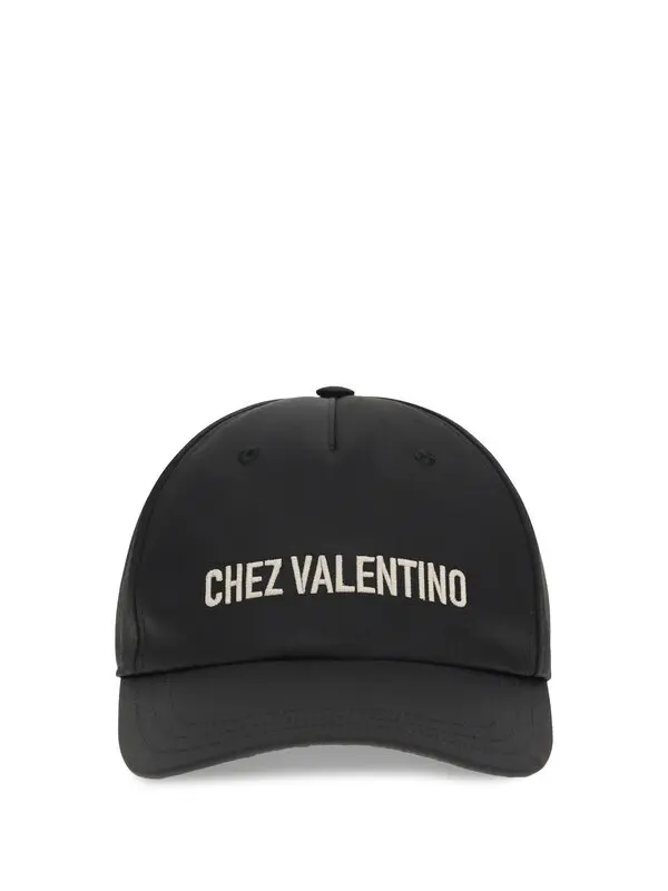 Valentino Garavani Chez Baseball Cap - Black