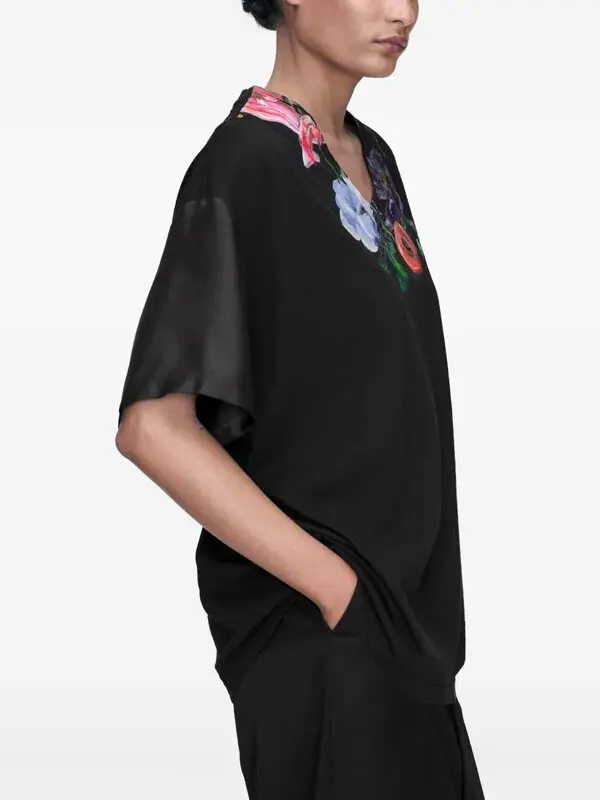 MAISON MARGIELA Floral T-shirt