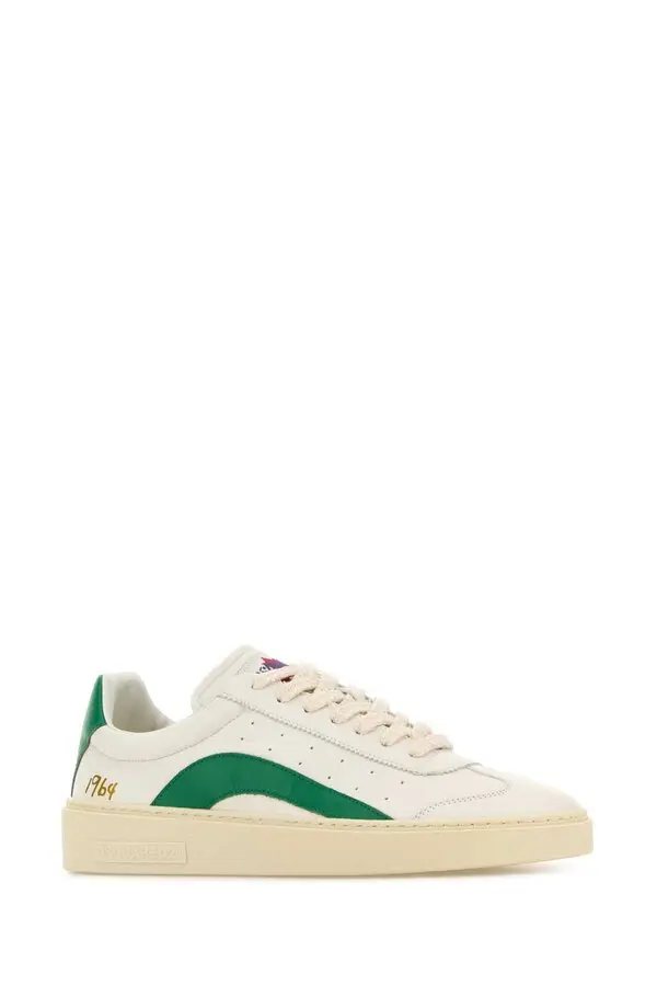 Dsquared2 Two-tone Leather Rider Sneakers - Multicolor