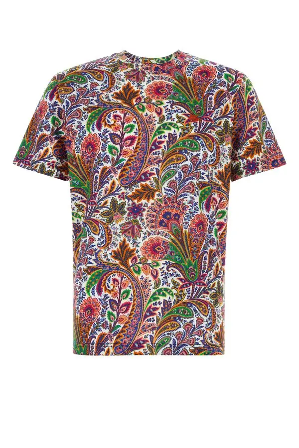 Etro Printed Cotton T-shirt