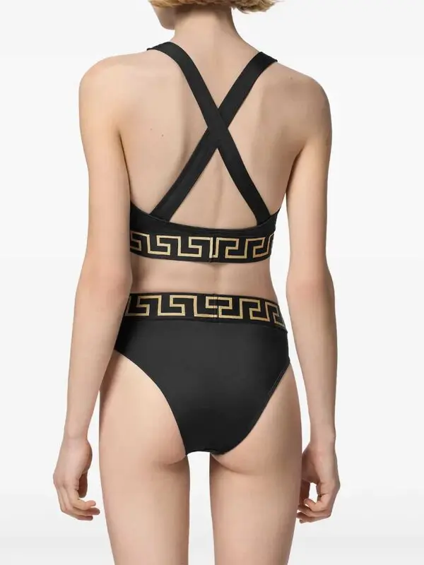 Versace Greca Bikini Top