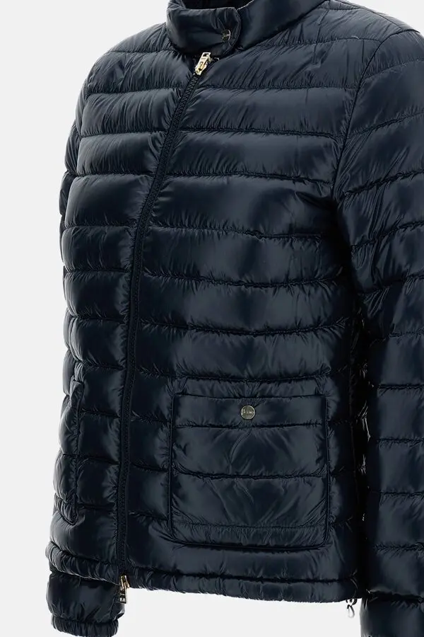 Herno Short Down Jacket With Pockets - Multicolor